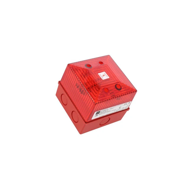 204994 SIGNALGEBER: LICHT Blitzlicht rot Serie: FL40 24VDC IP65 306mA ...