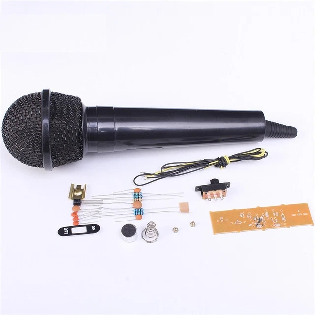 FM FREQUENCY MODULATION Wireless Microphone Suite Electronic Teach DIY ...
