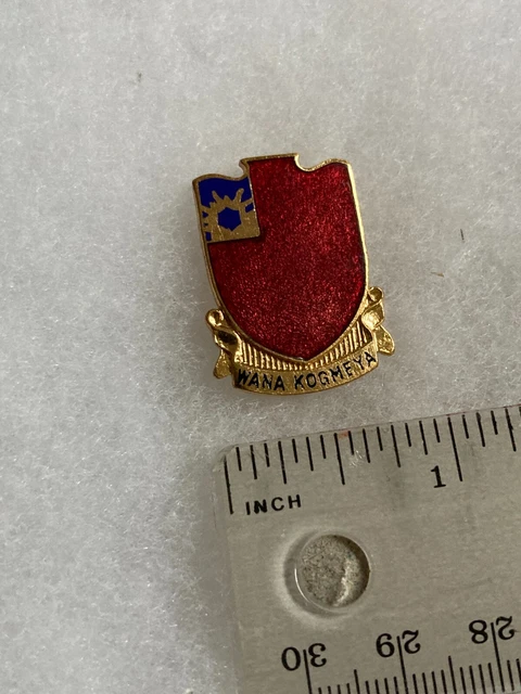 AUTHENTIC US ARMY 188th Armored Field Artillery Bn Unit DI DUI Insignia ...