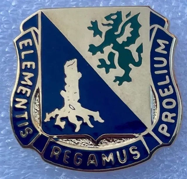 US ARMY CHEMICAL Corps Regimental DUI Hallmarked £4.52 - PicClick UK