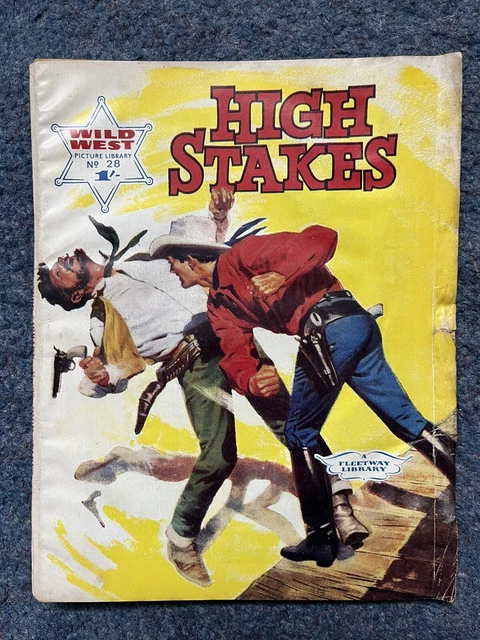 WILD WEST PICTURE Library Comic No. 28 High Stakes EUR 11,42 - PicClick IT