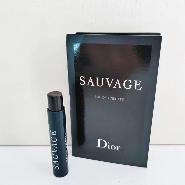 DIOR SAUVAGE EAU de Toilette Cologne mini Spray Sample for men, 1ml ...