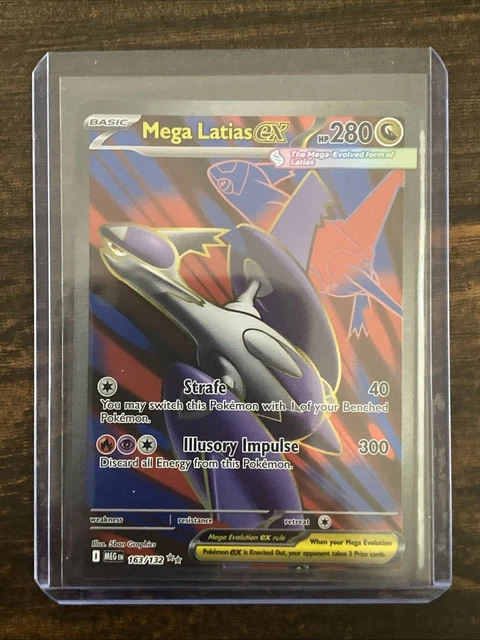 POKEMON MEGA EVOLUTION Mega Latios ex Full Art #163 NM/MINT EUR 19,31 ...