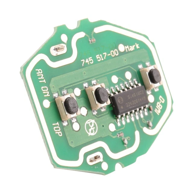 3 BUTTON REMOTE Car Key Control Circuit Board 315MHz/433MHz For 3 5 ...