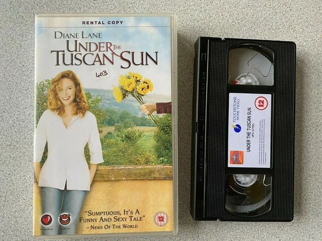 RARE VHS VIDEO Large Case Under the Tuscan Sun ex rental £12.00 ...