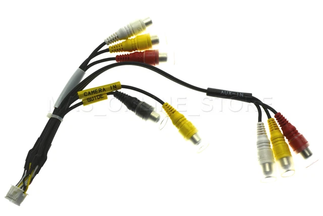 ALPINE INA-W910 INAW910 Rca Preouts Aux-In/Out W/ Guide / Camera Input ...