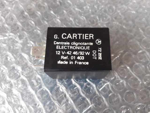 RELAIS G.CARTIER 01403, 12v, centrale clignotante electronique G ...