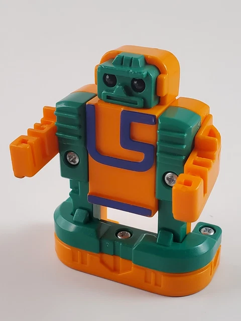 MATTEL DOUBLE DOOZ ABC's Transforming Blocks Robot Letter G Vintage ...