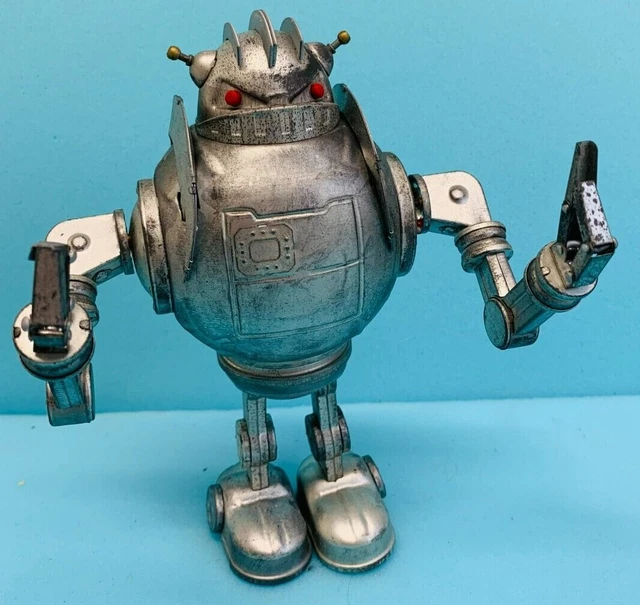 VINTAGE JOUET TIN Toys Automate Zathura En Boite Walking Robot ...