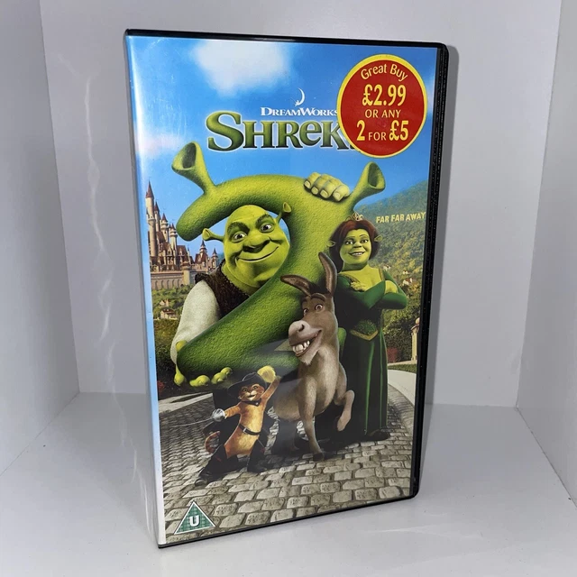 SHREK CHILDREN'S FAMILY U PG VHS VIDEO TAPES EUR 3,43 - PicClick IT
