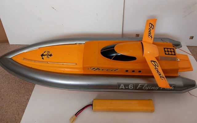 RC SPEED BOAT :Flying Fish A6"/ 2 motor, 92cm long...project £33.98 ...