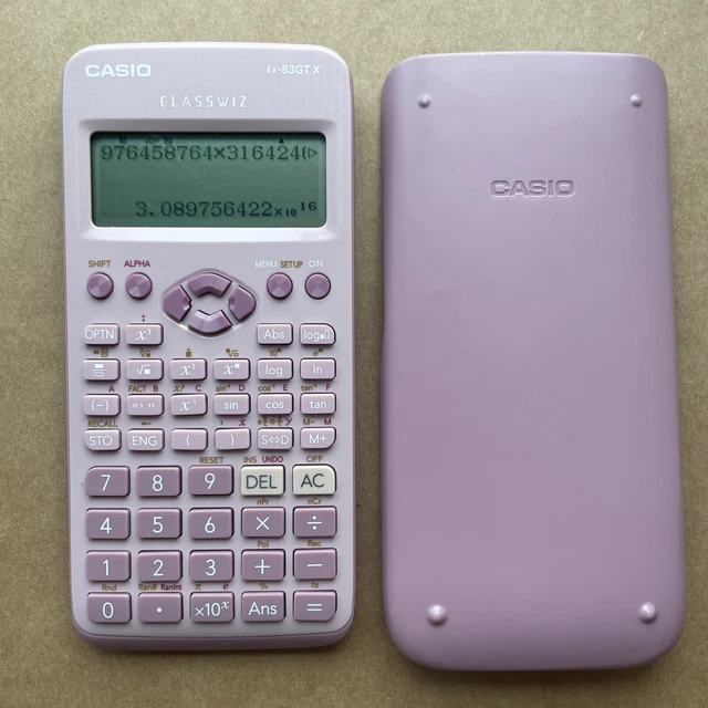 CASIO FX-83GTX SCIENTIFIC Calculator UK Exam Approved GCSE 276 ...