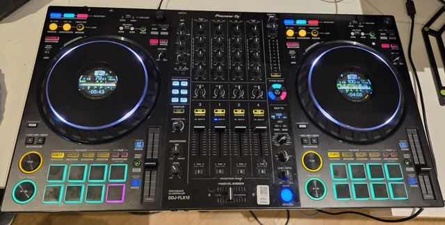 PIONEER DJ DDJ-FLX10 4-Channel Controller Compatible with Rekordbox and ...