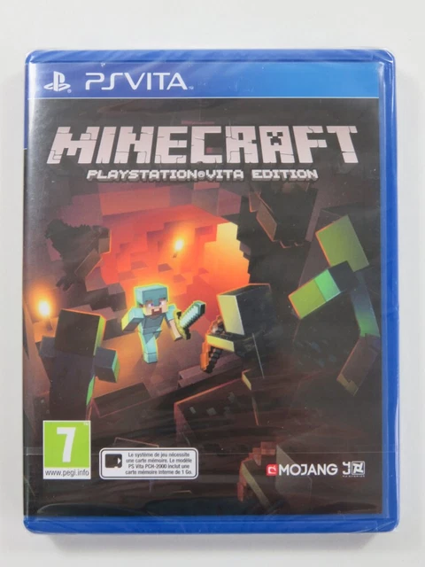 MINECRAFT PSVITA SONY Playstation Vita (Psvita) Fr (Neuf - Brand New ...