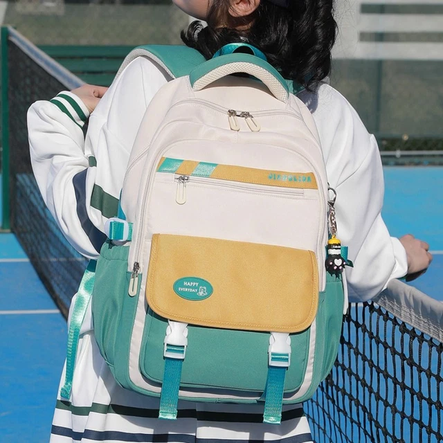 LARGE CAPACITY SCHOOL Backpack Waterproof Book Bags School Bags ...