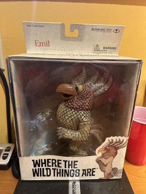 WHERE THE WILD Things Are EMIL Action Figure McFarlane 2000 $15.74 ...