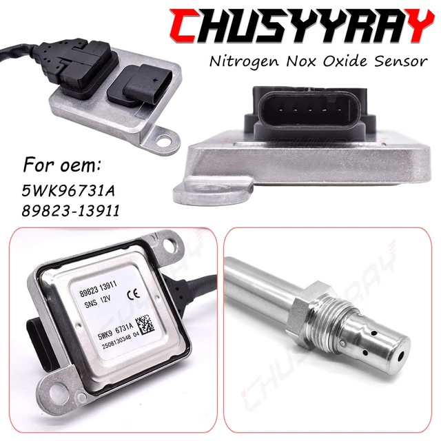NITROGEN OXIDE NOX Sensor 8982313911 for Isuzu NPR NPR-HD NQR NRR 2010 ...