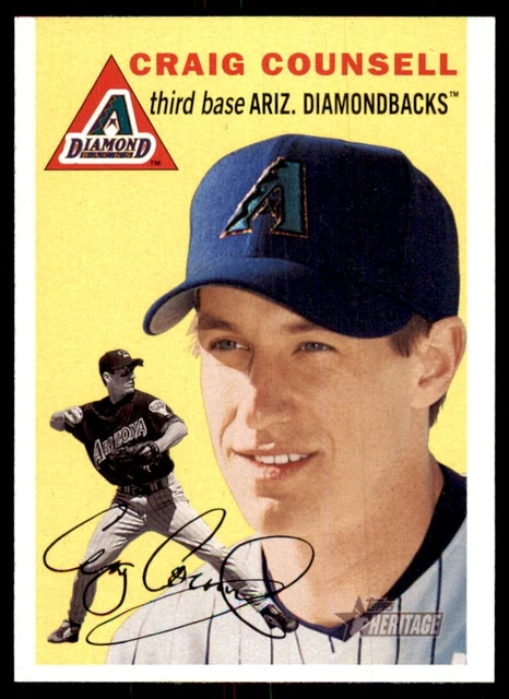 2003 TOPPS HERITAGE. Craig Counsell Arizona Diamondbacks #98 EUR 2,15 ...