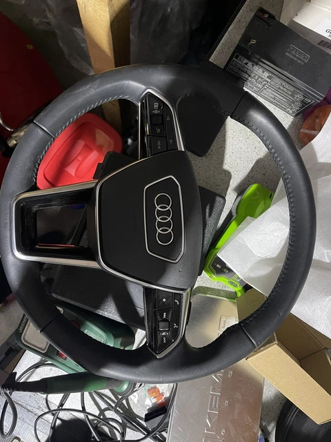 VOLANTE AUDI ORIGINALE A1 A3 A4 A5 A6 A7 A8 Q2 Q3 Q5 Q7 Q8 completo di ...