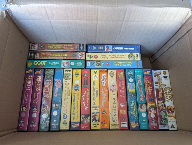 CHILDREN’S FAVOURITE VHS Video Tapes Bundle X48 Disney Etc £35.00 ...