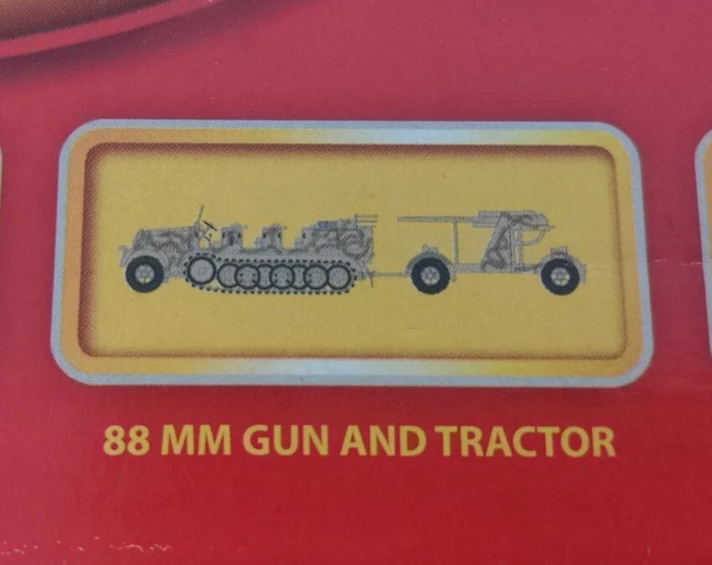 Airfix 1 76 1 72 88mm Gun And Tractor Vehicle Plastic Model Kit Bagged