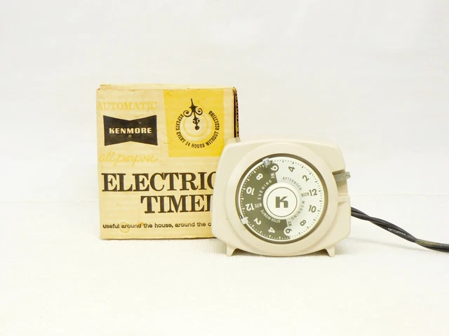 SEARS KENMORE TIMER 24 Hour All Purpose Vintage Model 6448 WORKS ...