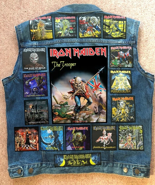 FULLY LADEN IRON Maiden: Trooper Signature Edition Battle Jacket Cut ...