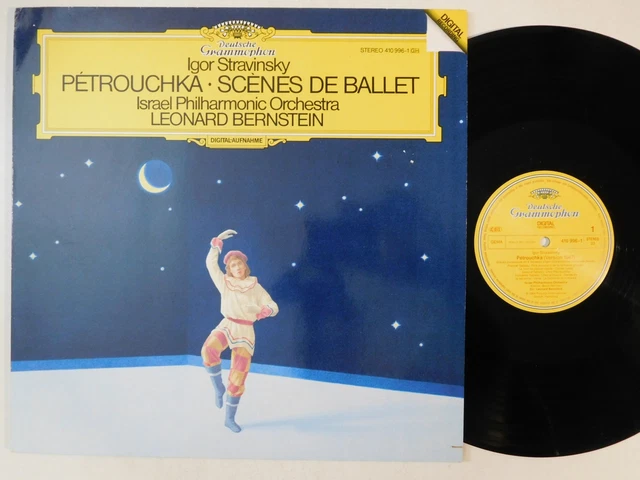 DIGITAL LEONARD BERNSTEIN Stravinsky Petrouchka Scenes De Ballet DG LP ...