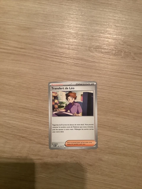 TRANSFERT DE LÉO 156/165 Pokémon 151 EV3.5 EUR 1,00 - PicClick FR