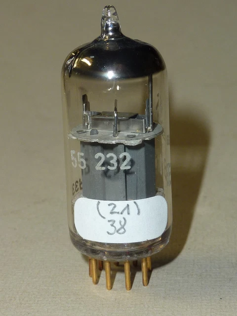 SIEMENS E810F gold pins Pentode Heerlen production / gut geprüft Funke ...