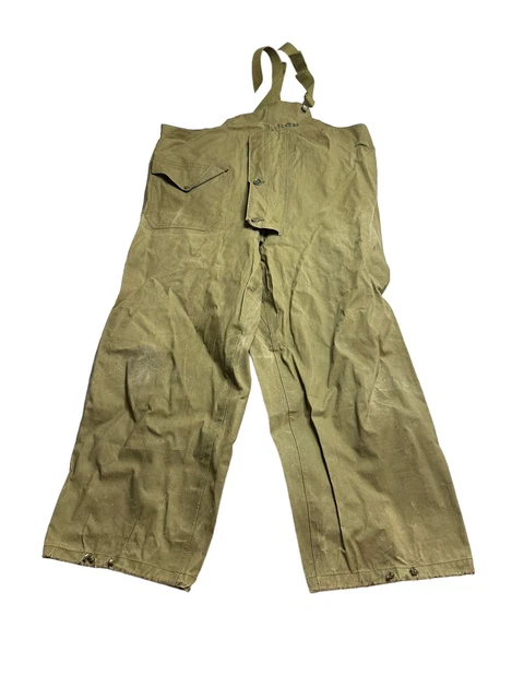 VTG 1940S SIZE Large WW2 USN Deck Bibs Pants Overalls Navy Department ... VTG 1940S SIZE Large WW2 USN Deck Bibs Pants Overalls Navy Department ...