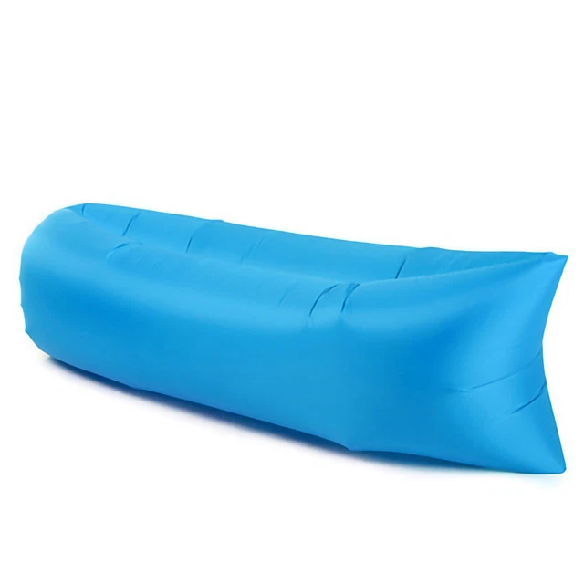 (BLUE)INFLATABLE SOFA FOLDABLE Waterproof Prevent Leakage Inflatable TU ...