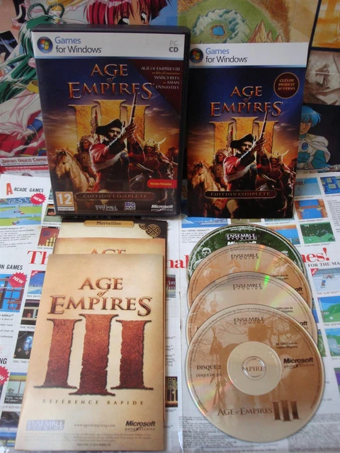 PC CD-ROM: AGE of Empires III Edition Complete [TOP & RARE] Fr EUR 19 ...