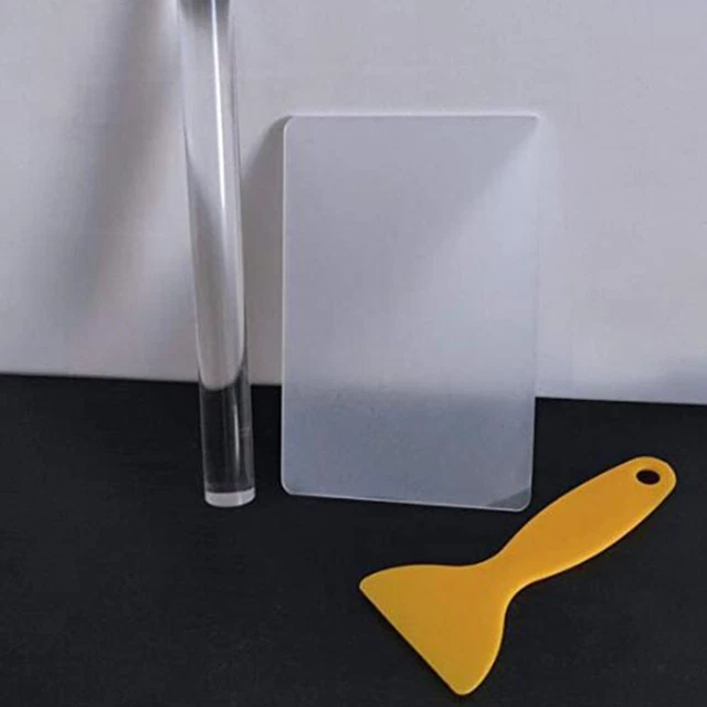 POLYMER CLAY TOOLS Clay Scrapers Acrylic Board Polymer Clay Kit Plastic ...