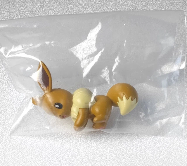 Eevee Pokemon Gacha Mini Figure On The Cable Accessary Nintendo Japan F
