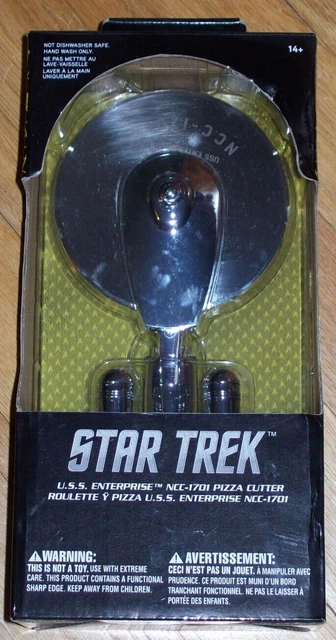 NEW ~ STAR Trek USS Enterprise NCC-1701 PIZZA CUTTER Wheel £28.64 ...