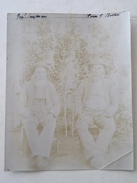 JAN VAN HOEPEN 1856-1922 GENERAL PHOTO SNYMAN CMT BOTHA BOERS SOUTH ...
