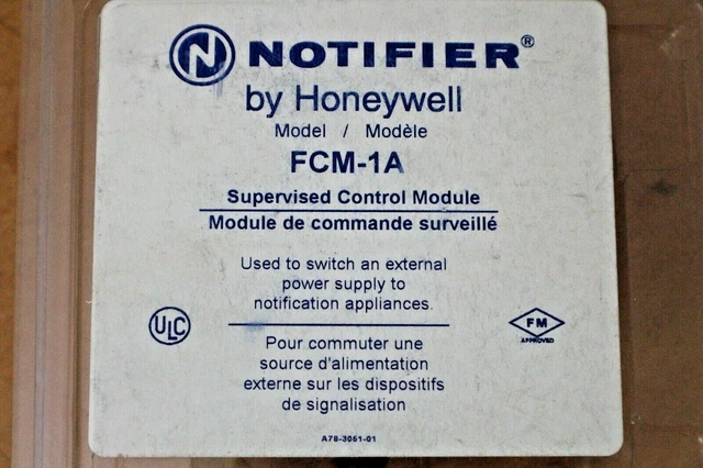 NOTIFIER FCM-1A BY Honeywell Supervised Control Module $69.95 - PicClick CA