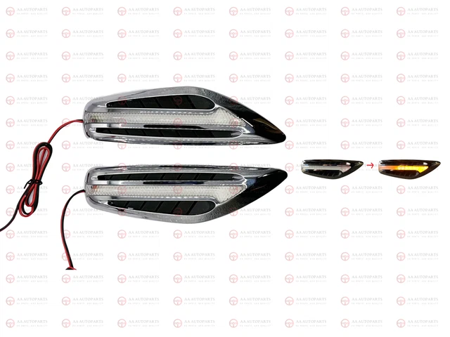 LED AMBER SIDE Dynamic Sequential Indicators Flasher Ford Falcon AU BA BF FG $35.00 - PicClick AU