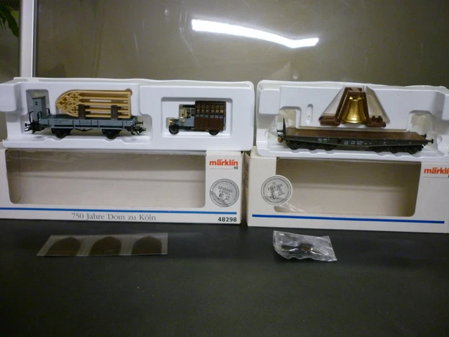 MÄRKLIN SPUR H0 84866 Güterwagen Schwerlastwagen mit Glocke in OVP und ...