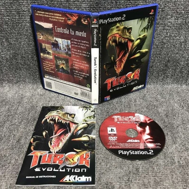 TUROK EVOLUTION PORTADA Holografica Sony Playstation 2 Ps2 EUR 29,95 ...