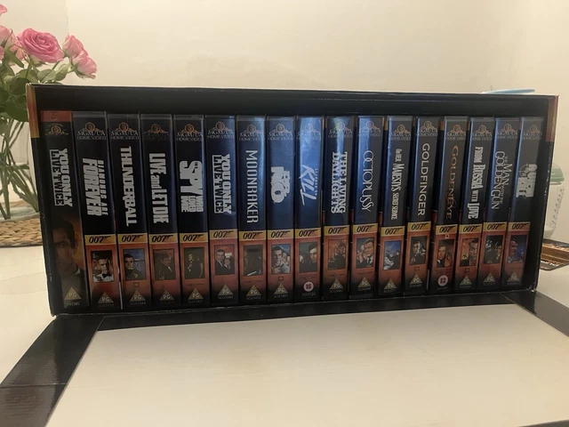 JAMES BOND 007 Collection VHS Complete Set Original Box £57.92 ...