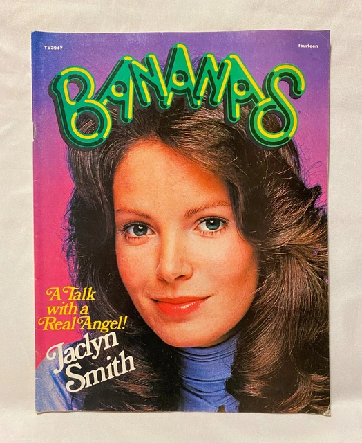 1977 #14 BANANAS Magazine Jaclyn Smith A Talk With A Real Angel (2 ...