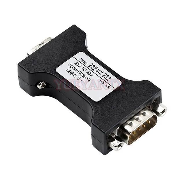 9-PIN RS232 TO RS232 Photoelectric Isolated Signal Converter Industrial ...