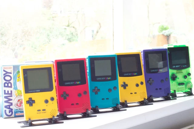 GAMEBOY CONSOLE DISPLAY Stand Advance SP Game boy Nintendo GBA Holder ...