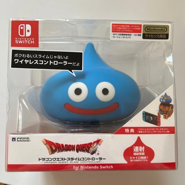 CONTROLLER WIRELESS NINTENDO Dragon Quest Slime per Switch con supporto ...