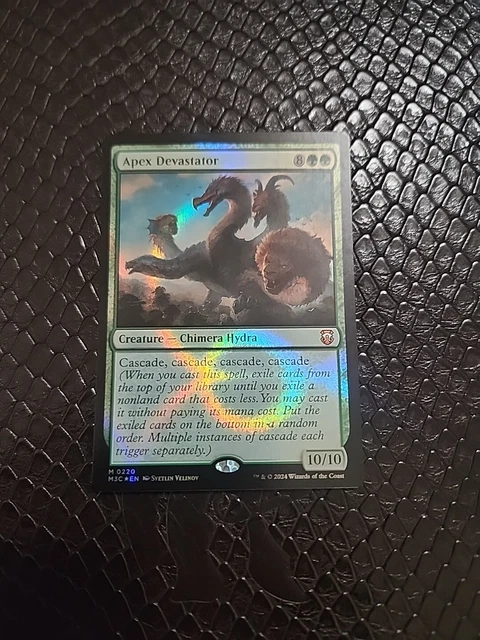1 X APEX Devastator, Ripple Foil, Modern Horizons 3 Commander, MTG ...