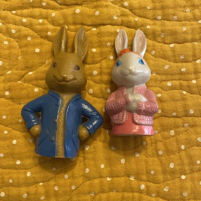 CBEEBIES PETER RABBIT Finger Puppets Magazine Figures £3.95 - PicClick UK