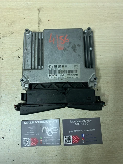 MERCEDES C CLASS W203 Engine Control Unit Ecu A6461509777 0281014661 £ ...