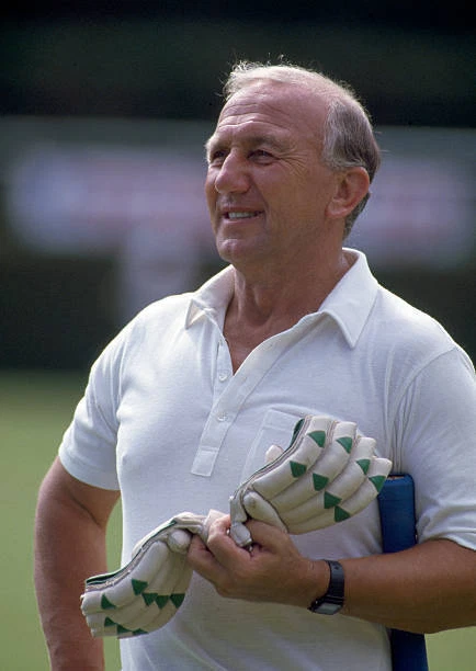 ENGLAND COACH MICKY Stewart during the tour of New Zealand F- Old ...